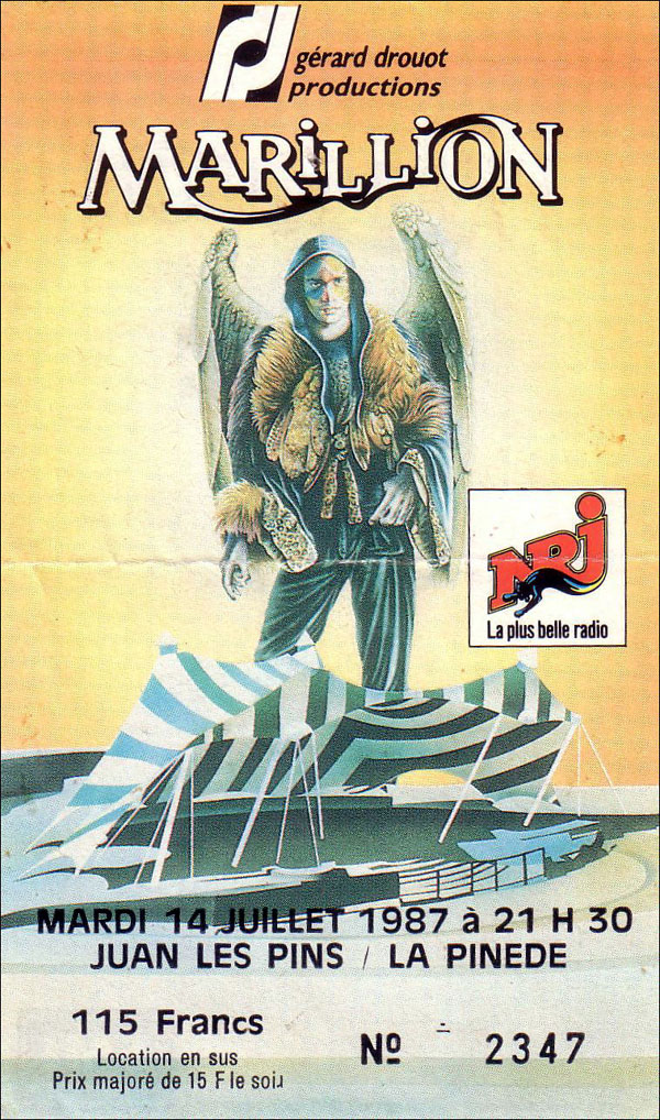 1987 - Marillion Setlists 1980-1988